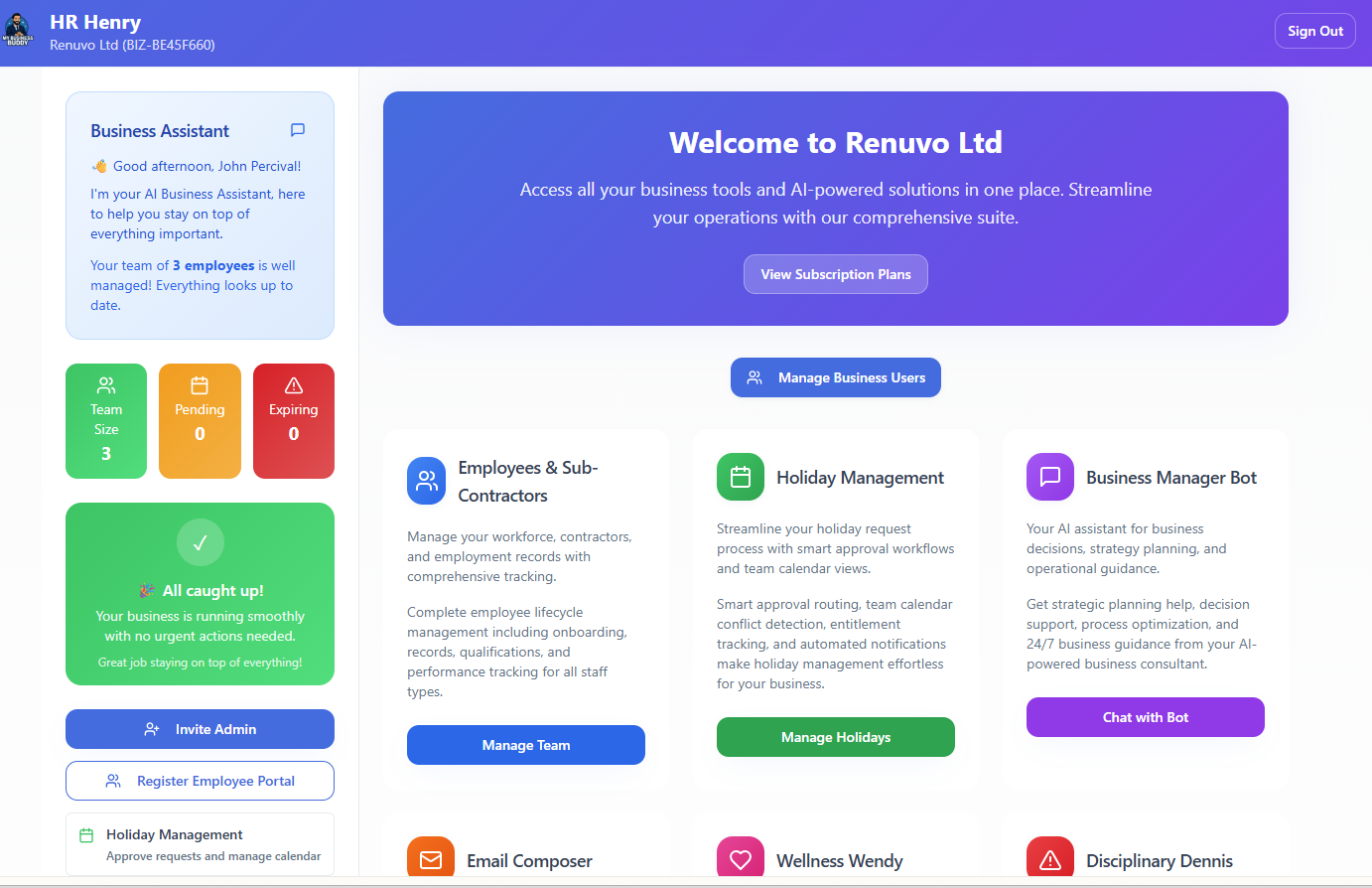 Online HR Solutions & Employee Management Software | HR HENRY